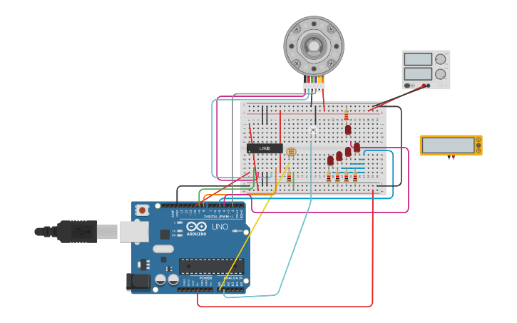 Circuit design Crank Toy Wave Circuit | Tinkercad