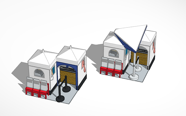 3D design Stage I Gazebo | Tinkercad