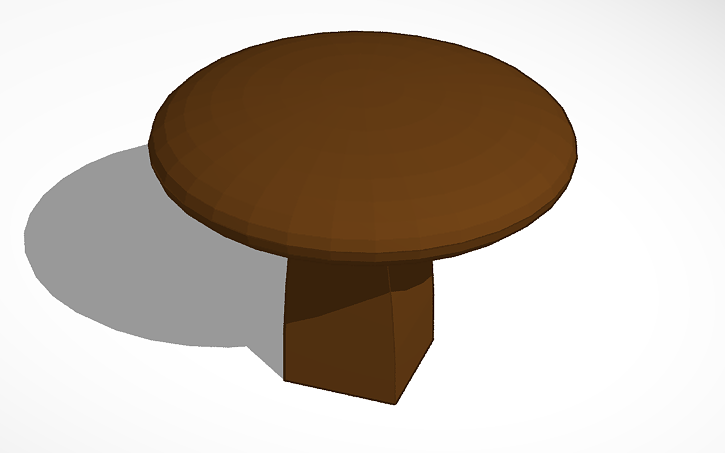 3D design table - Tinkercad