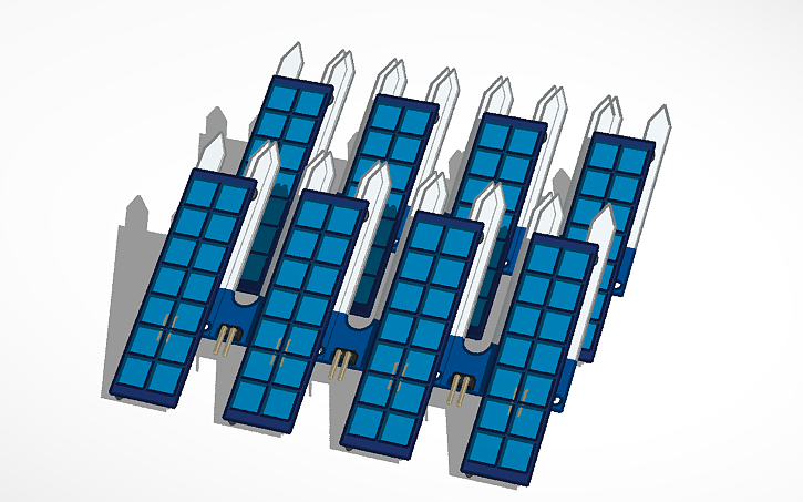 3D design Solar Panels - Tinkercad