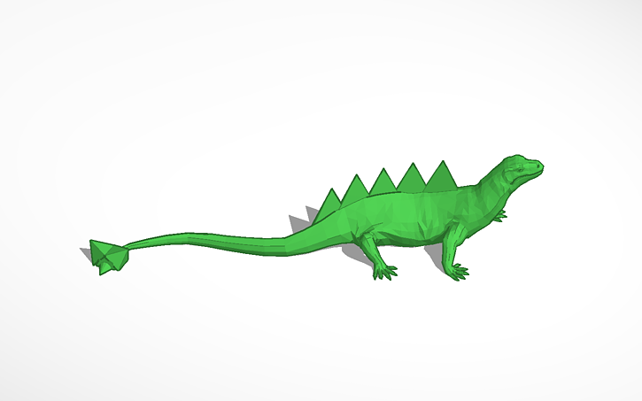 3D design Lizard - Tinkercad