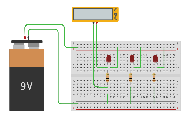 Circuit Design Circuito 3 Tinkercad