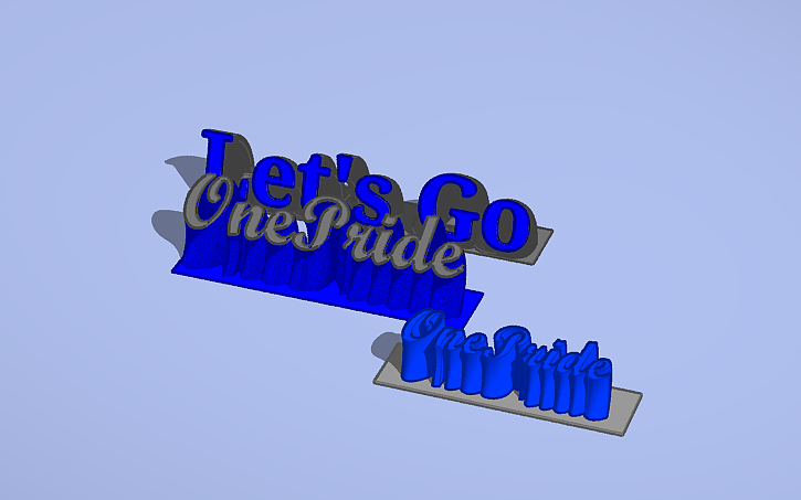 3D design Sweeping Text Hack! - Tinkercad