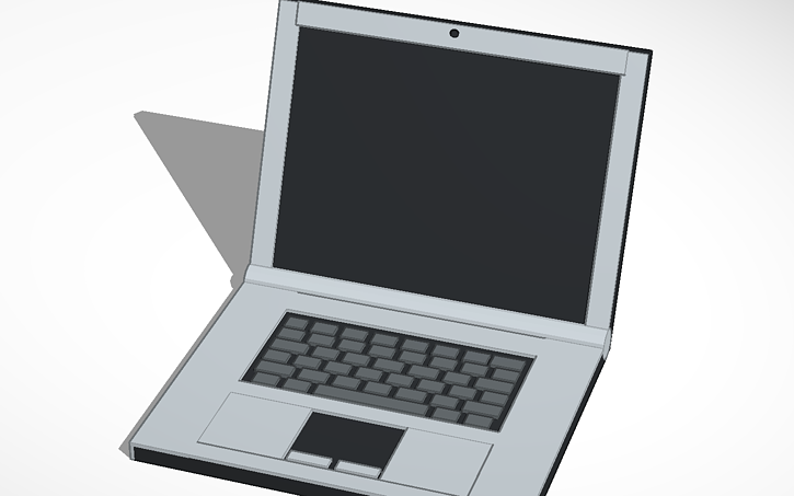 3D design laptop - Tinkercad