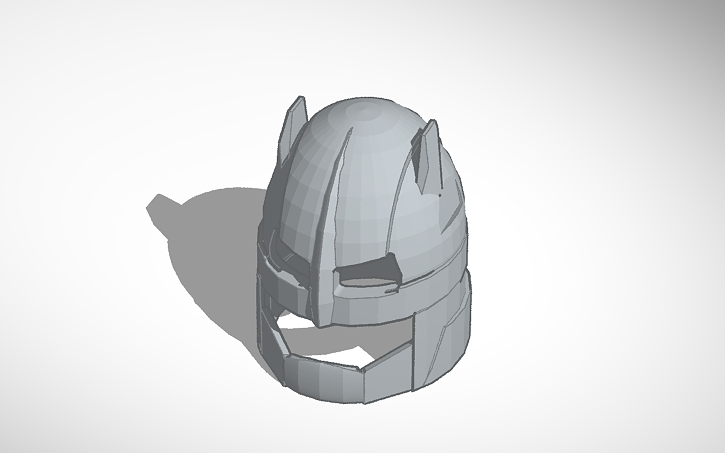 3D design Batman Mecha Helmet | Tinkercad