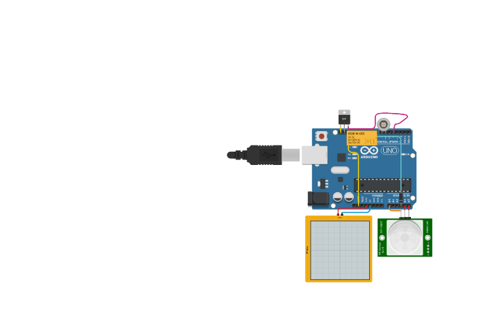 Circuit design How I made this screen model. | Tinkercad