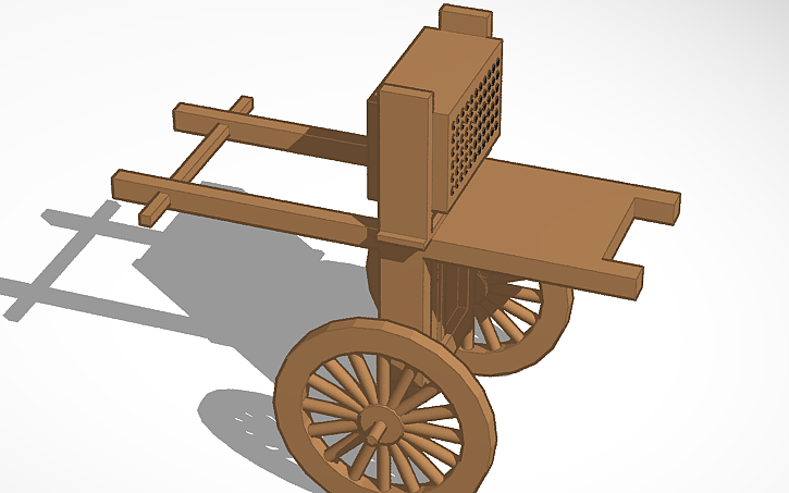 3D design hwacha | Tinkercad