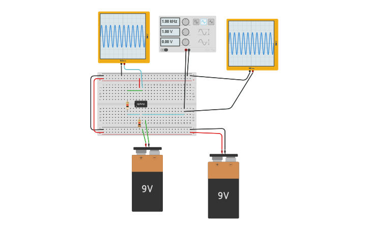Circuit Design Copy Of Opamp Tinkercad