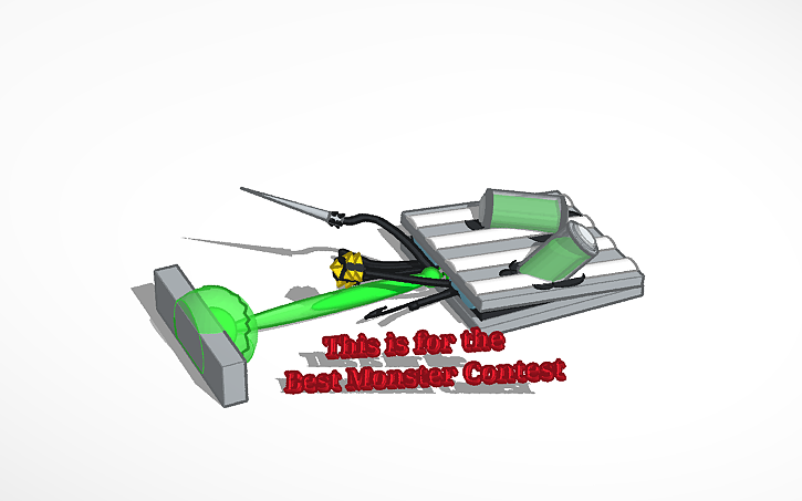 3D design Giant Mutant Clam | Tinkercad