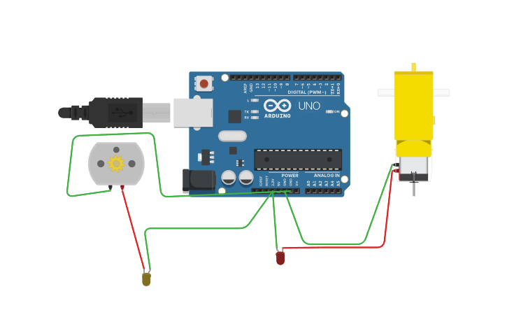 Circuit design arduino class 1 - Tinkercad
