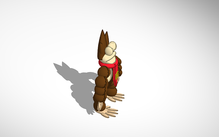 3D design Donkey Kong - Tinkercad