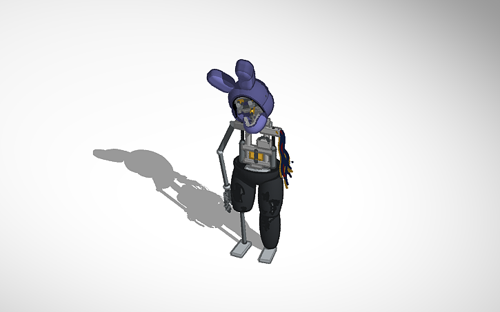 3D design Ignited Showbiz Bonnie - Tinkercad