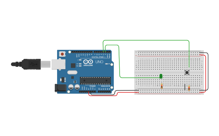 Circuit Design Salvar O Estado Do Botao Tinkercad