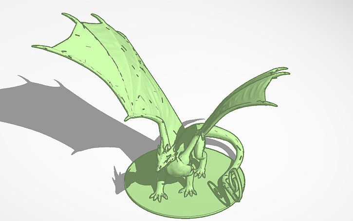 3D design Wings of fire rainwing - Tinkercad