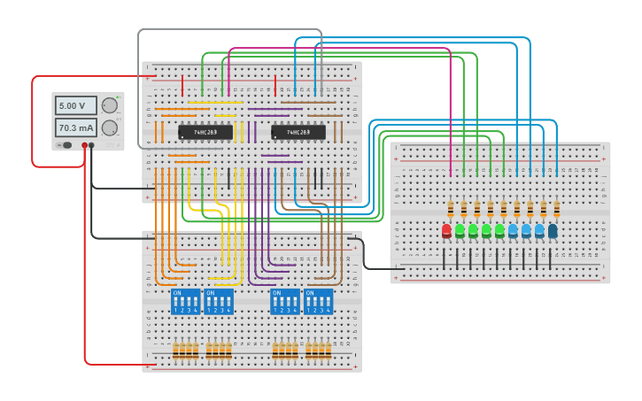 Circuit design Atividade | Tinkercad