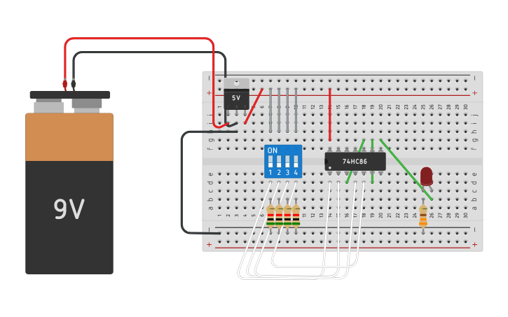Circuit design Task 3 | Tinkercad