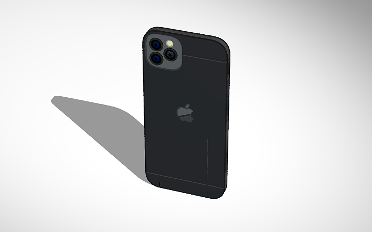 3D design iPhone 14 - Tinkercad