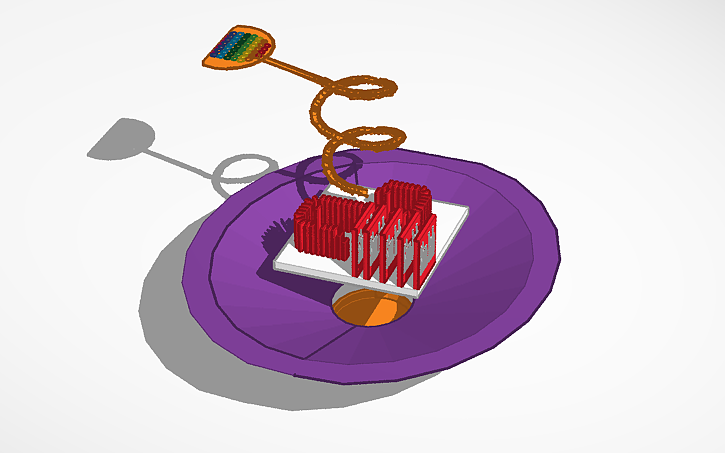 3D design sim lab marble run - Tinkercad