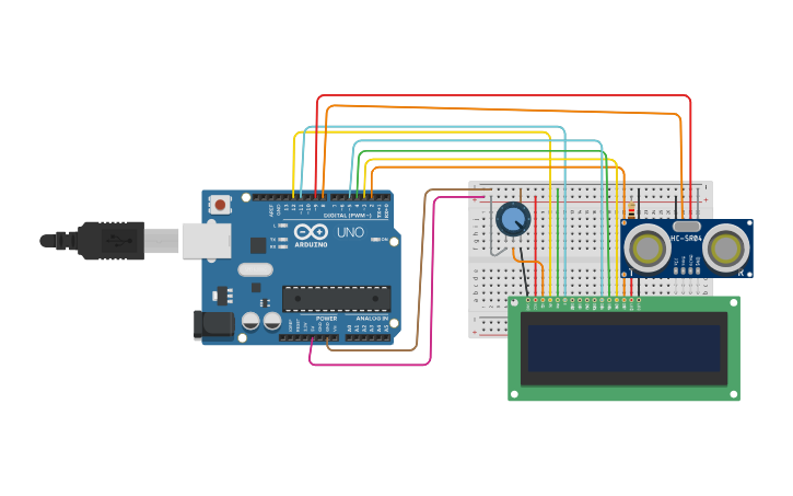 Circuit design 12-amaliyot(3) - Tinkercad