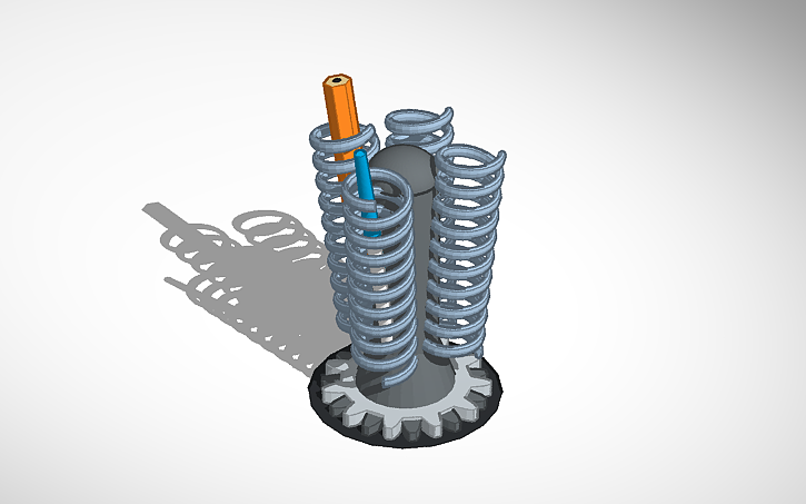 3D design Pen Holder - Tinkercad