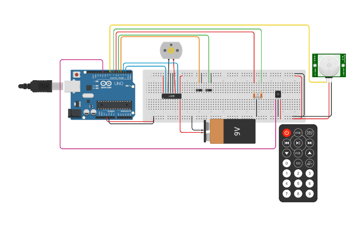 Circuit design ate-korredera - Tinkercad