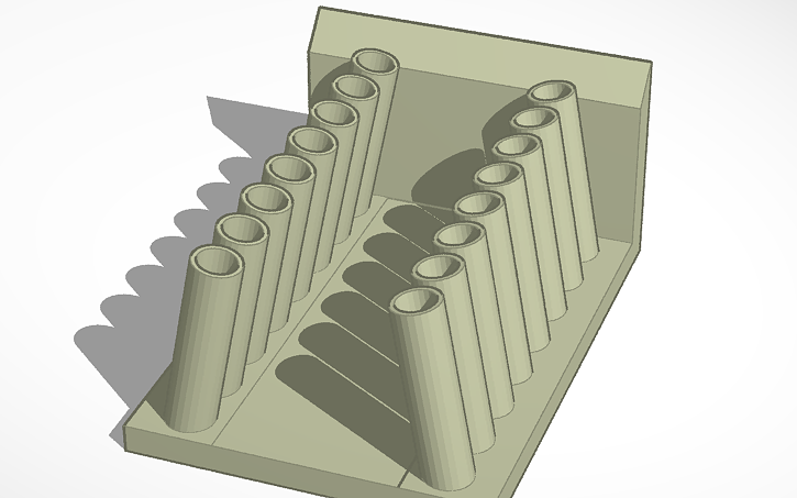 3D design Ortho Wire Holder - Tinkercad
