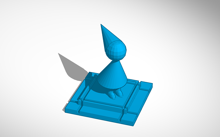 3D design The Lost Princess - Monument Valley | Tinkercad