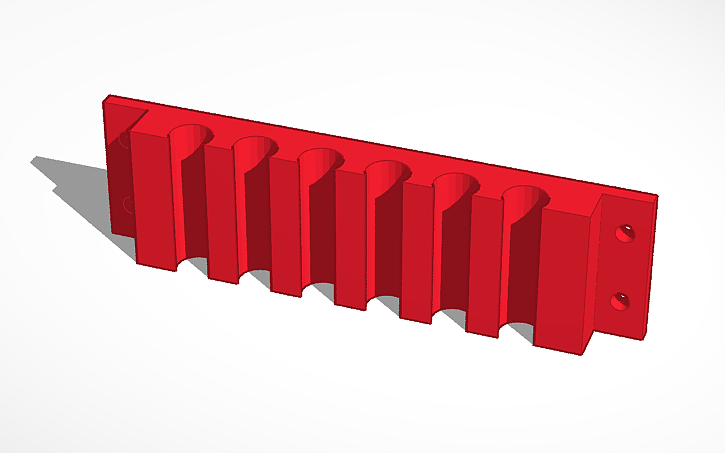3D design Dry Erase Marker Holder | Tinkercad