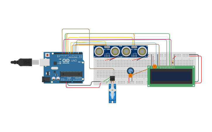 Circuit Design Electronics Project Tinkercad