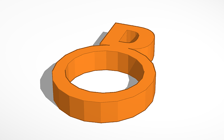 3D design d ring | Tinkercad