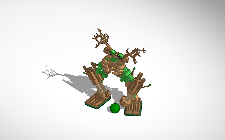 3D design Lifeless Plant Island epic wubbox - Tinkercad