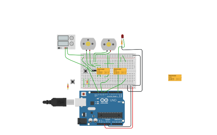 Circuit design ARDUINO PC2 P3 | Tinkercad