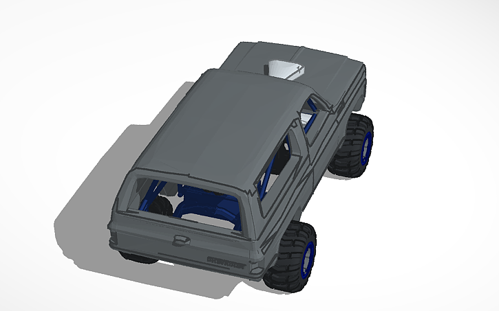 3D design 1986 Chevy K5 Blazer - Tinkercad