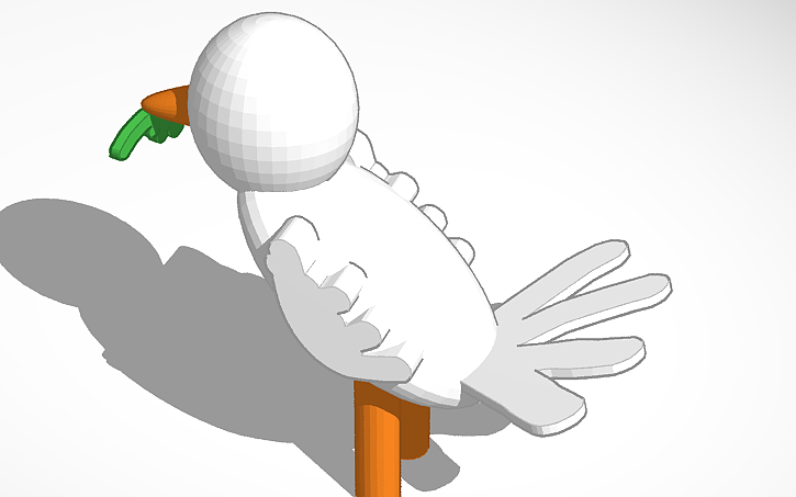 3D design dove | Tinkercad