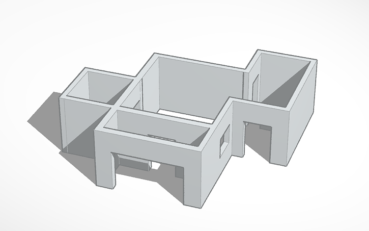 3d Design Foundation First Floor Tinkercad