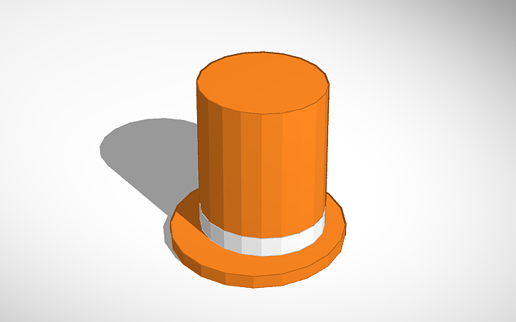3d Design Top Hat Tinkercad