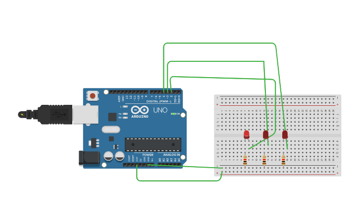 Circuit design Sos 2 - Tinkercad