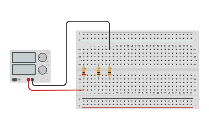 Circuit Design Electrical Circuit 3 Tinkercad