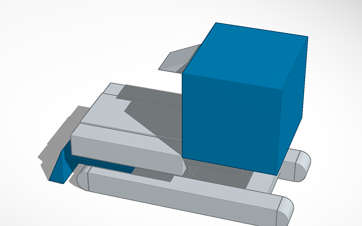 3D design Dozer mode - Tinkercad