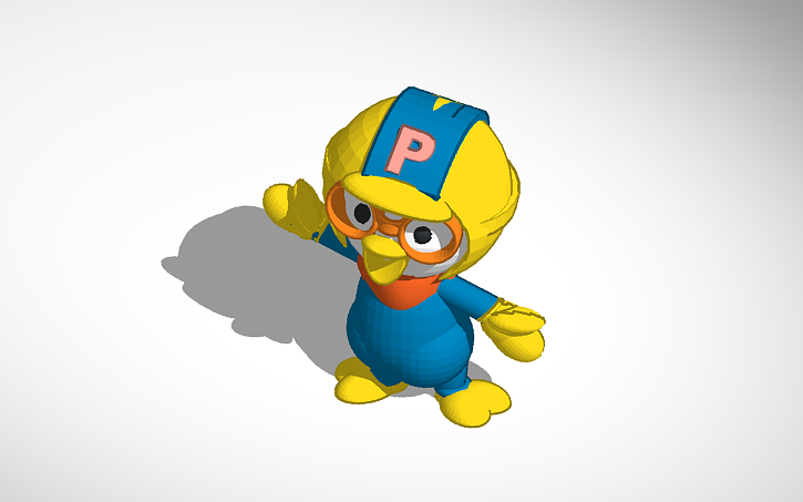 3D design 뽀로로(pororo) - Tinkercad