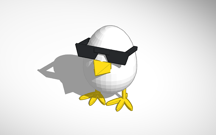 3D design Rad chicken egg | Tinkercad