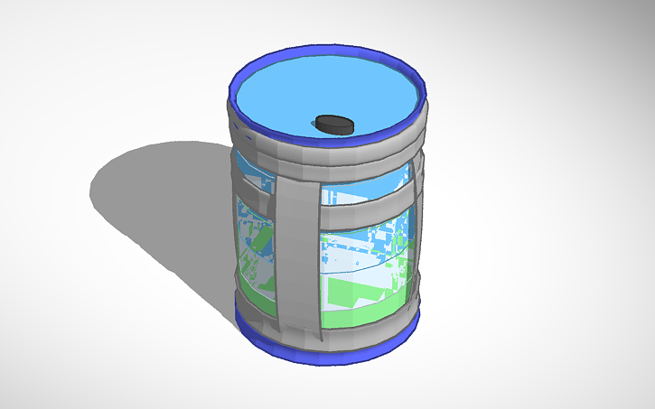 3D design chug jug - Tinkercad