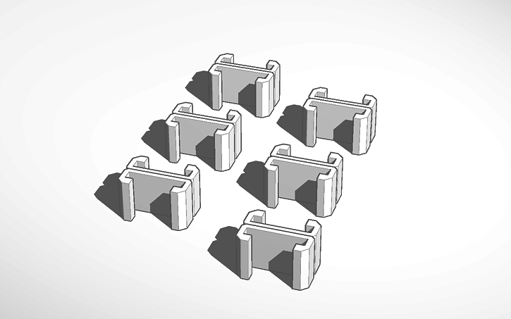 3d Design Nerf 2 Rail Attatchment Tinkercad