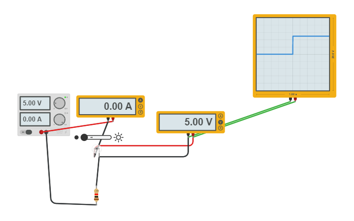 Circuit design ambient light sensor - Tinkercad