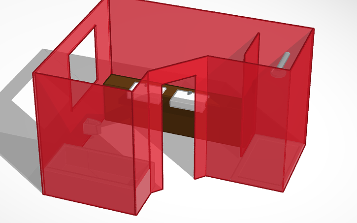 3D design Bathroom - Tinkercad