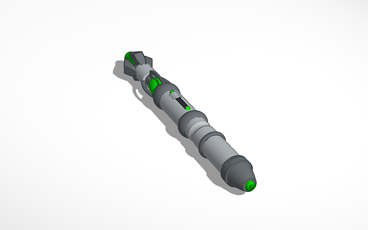 3D design Custom Sonic Screwdriver | Tinkercad