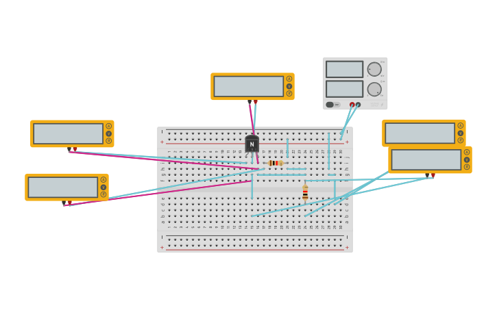 Circuit Design Modul 3 Percobaan 1 Tinkercad