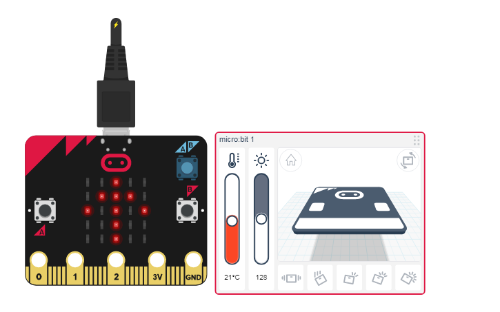 Circuit design Compass - Tinkercad