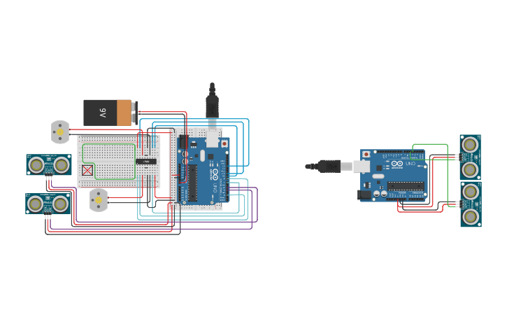 Circuit design Major project | Tinkercad