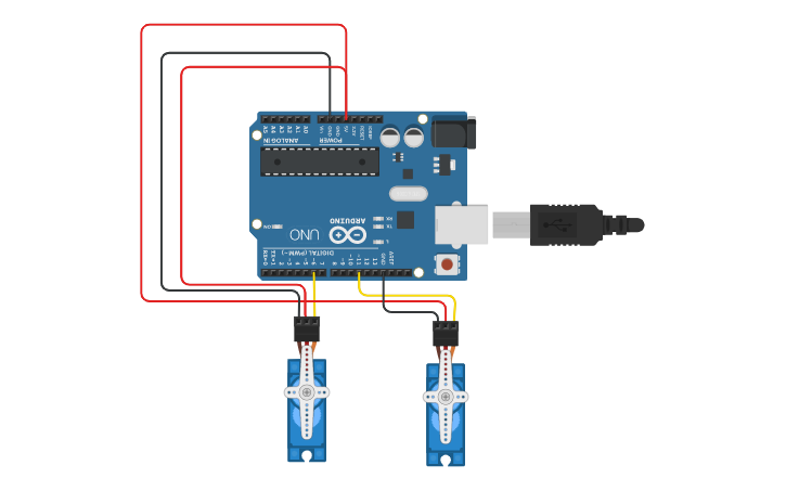 Circuit design arduino - Tinkercad